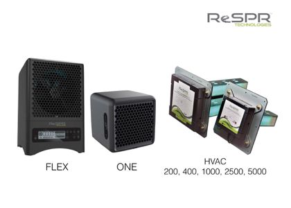 美國ReSPR公司NCC防疫型環境及空氣淨化設備 (ONE, FLEX, HVAC 200, 400, 1000, 2500, 5000 ...